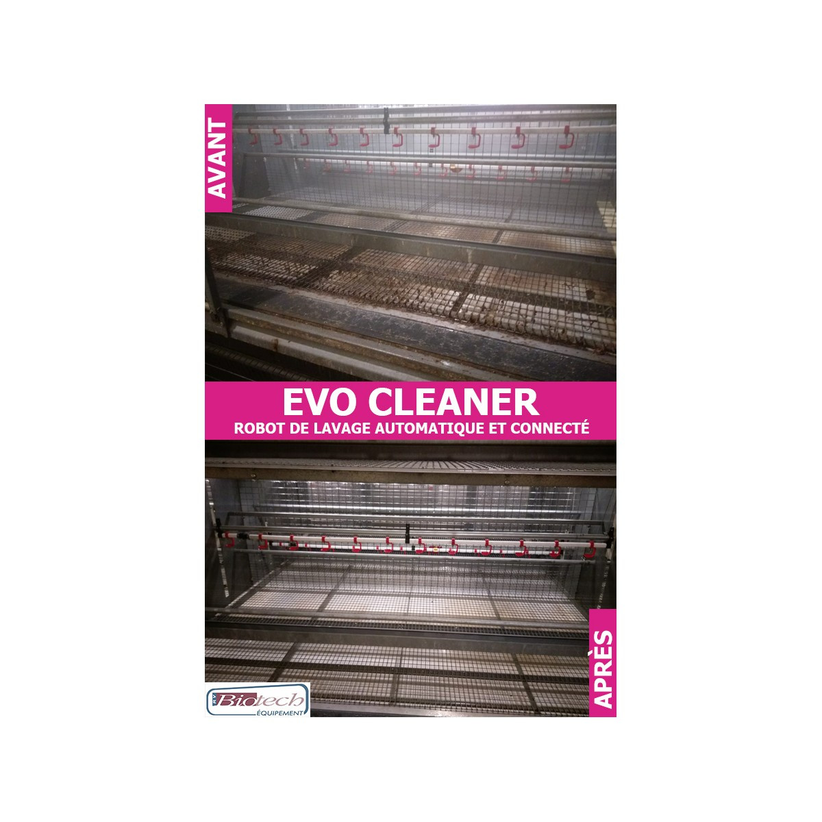 EVO Cleaner : robot de lavage automatique et connecté en élevage et en ...